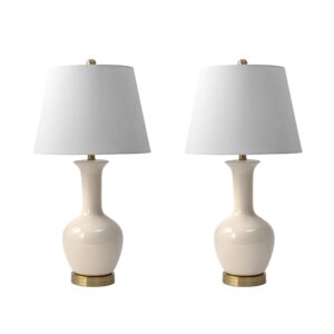 nuLOOM Rockville 27" Ceramic Table Lamp Set