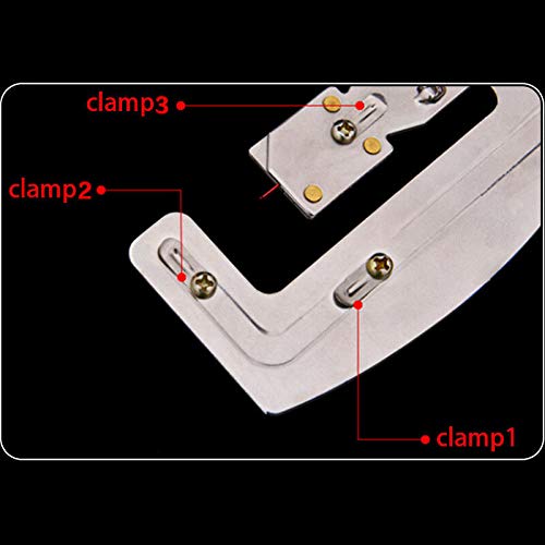 Comimark 2Pcs Stainless Steel Semi-Automatic Fishing Hook Line Tier Tie Binding