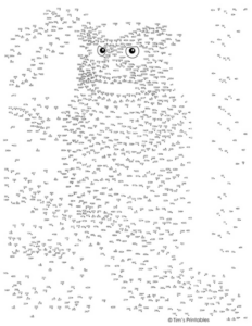 owl extreme dot-to-dot / connect the dots pdf