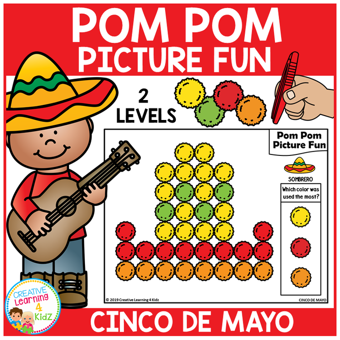 Pom Pom Picture Fun - Cinco De Mayo