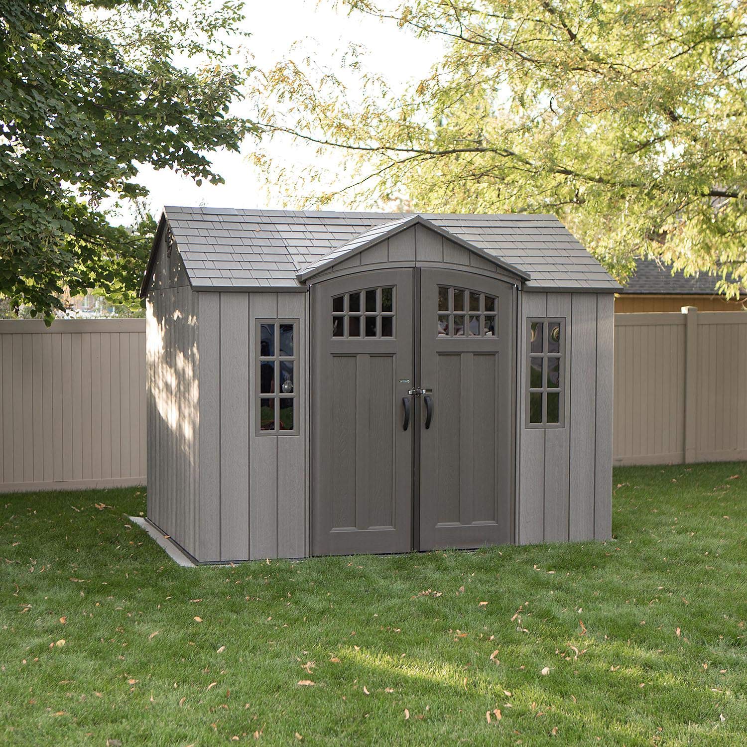 Lifetime 10' x 8' Rough Cut Outdoor Storage Shed