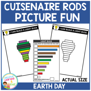 cuisenaire rods picture fun: earth day