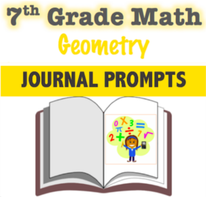 geometry - writing prompts!