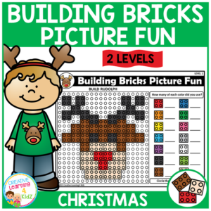 building bricks picture fun: christmas