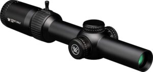 vortex optics strike eagle 1-6x24 second focal plane riflescope - bdc3 reticle (moa), black