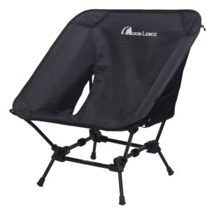 moon lence backpacking chair outdoor camping chair compact portable folding chairs with side pockets packable lightweight heavy duty for camping backpacking hiking