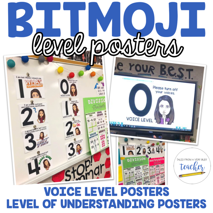 Voice Level and Level of Understanding Posters