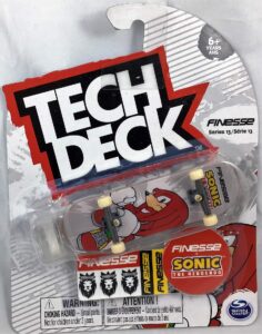 mini fingerboards finesse skateboards sonic series 13 complete deck #20118273