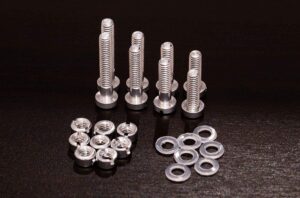 universal turntable headshell cartridge mounting kit, screws,bolts,nuts, washers