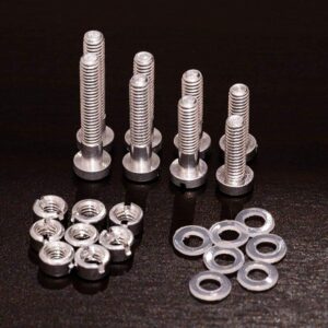 Universal Turntable Headshell Cartridge Mounting Kit, Screws,Bolts,Nuts, Washers