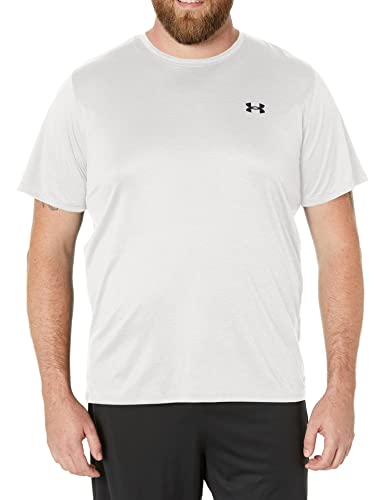 Under Armour mens Training Vent 2.0 Short-Sleeve T-Shirt , White (100)/Black , X-Large