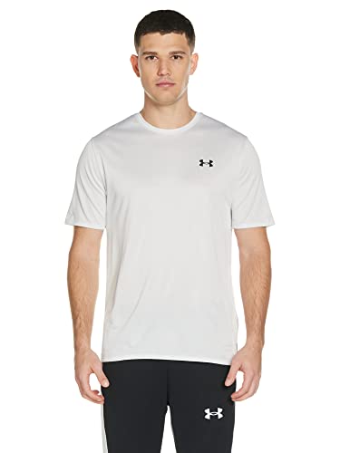 Under Armour mens Training Vent 2.0 Short-Sleeve T-Shirt , White (100)/Black , X-Large