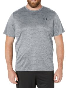 under armour mens training vent 2.0 short-sleeve t-shirt , pitch gray (012)/black , 3x-large