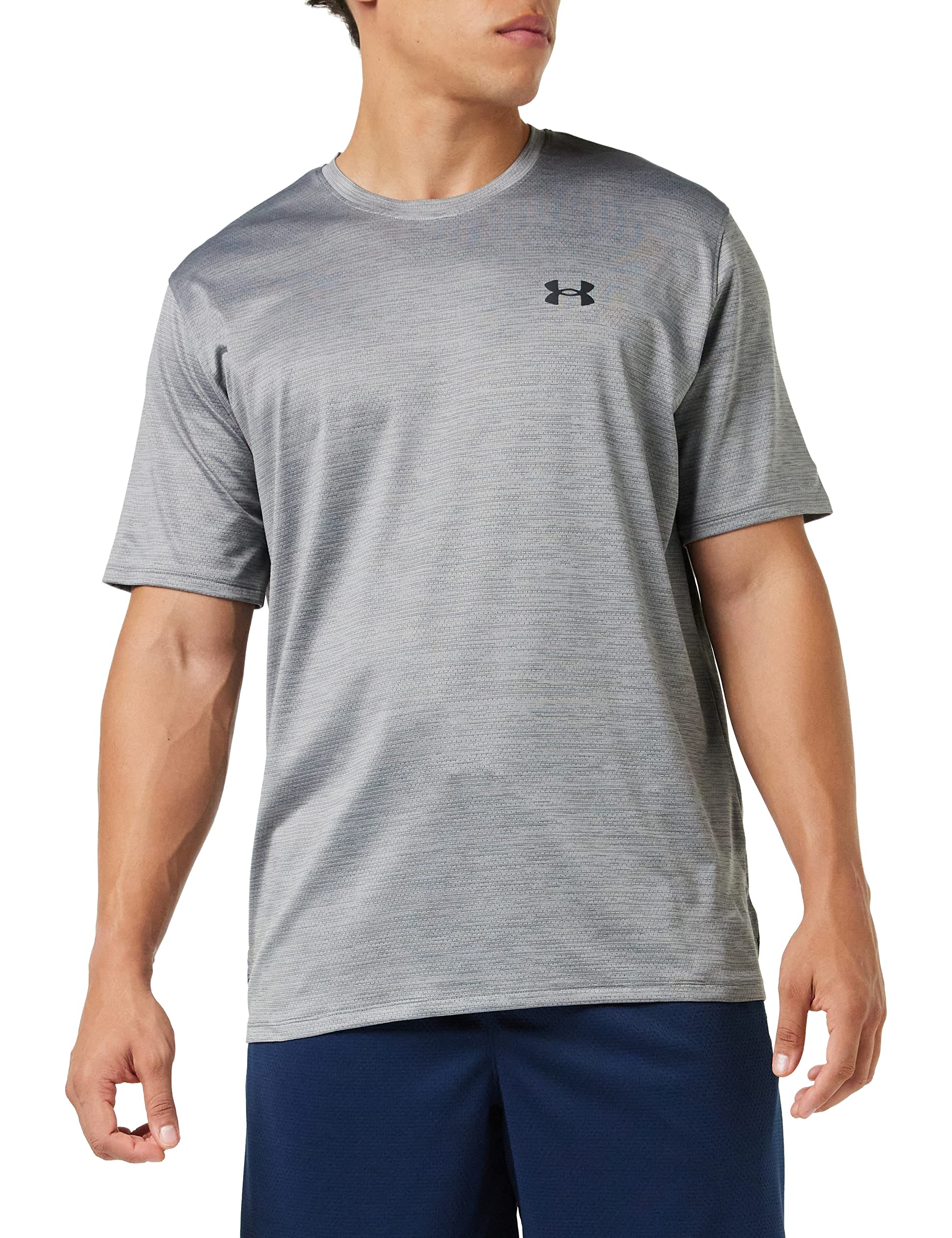 Under Armour mens Training Vent 2.0 Short-Sleeve T-Shirt , Pitch Gray (012)/Black , 3X-Large