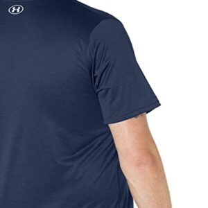 Under Armour mens Training Vent 2.0 Short-Sleeve T-Shirt , Academy Blue (408)/White , XX-Large