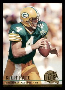 football nfl 1994 fleer ultra #107 brett favre #107 nm packers