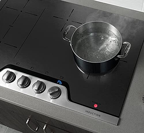 Frigidaire Professional FPIC3077RF 30" ADA Compliant Induction Cooktop with 4 Elements, PowerPlus Induction Technology, SpacePro Bridge Element, and Knob Controls: Stainless Steel