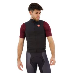 castelli pro thermal mid vest - men's light black, xl