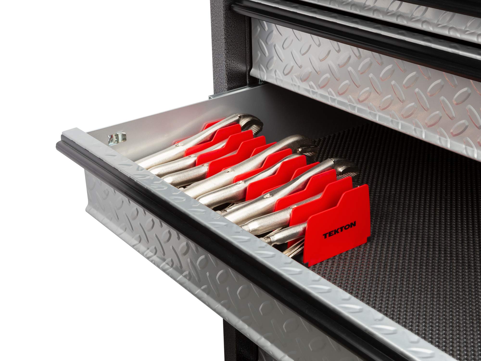 TEKTON 10-Slot Pliers Organizer Rack | Made in USA | ORG41210