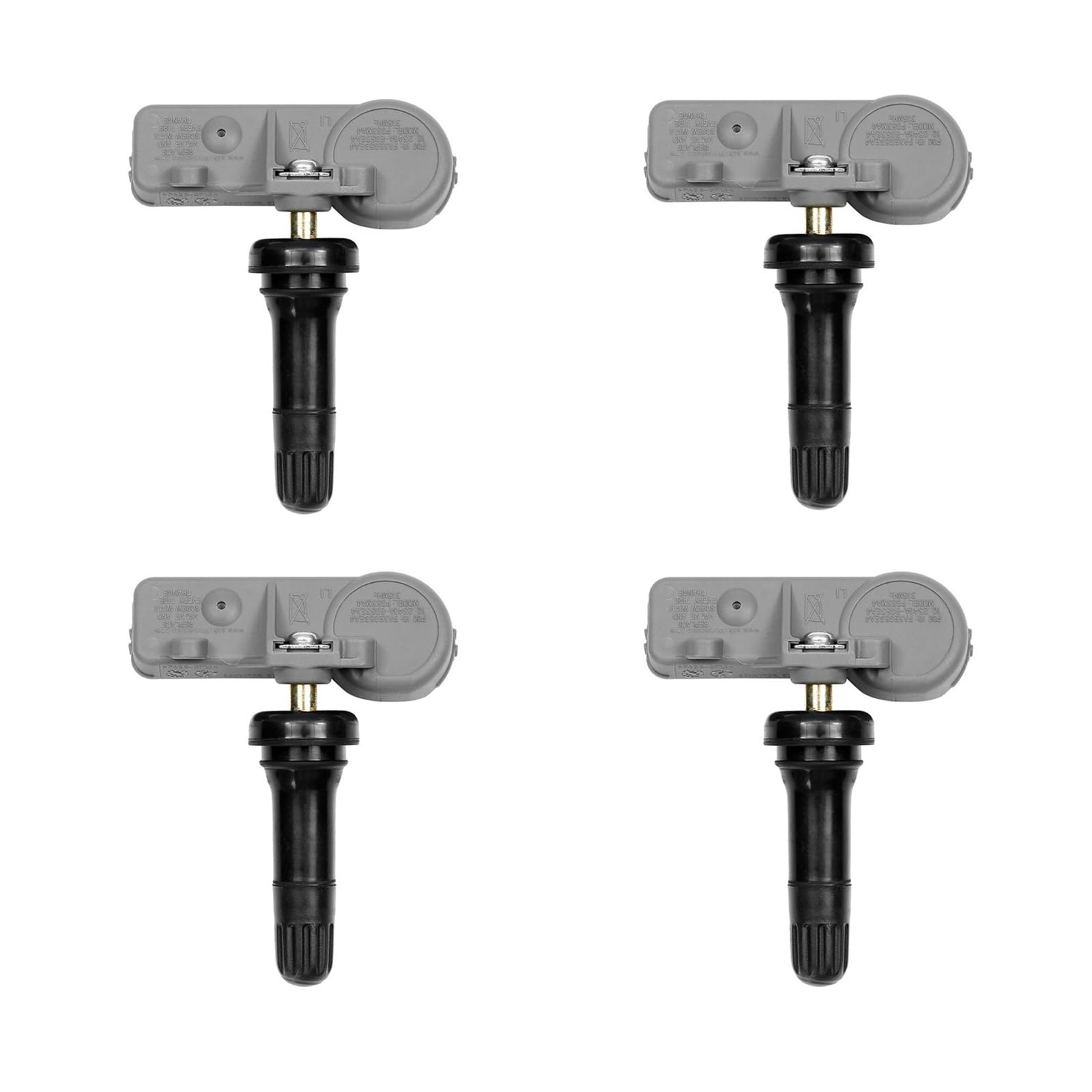 Tire Pressure Sensor 315MHz TPMS Snap-in 4Pcs Compatible with Chevy GMC Cadillac Buick & More Replaces# 13586335, 13581558, 15922396