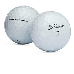 pg titleist avx 50 golf balls, white