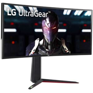 LG 34GN850-B 34 Inch 21: 9 UltraGear Curved QHD (3440 x 1440) 1ms Nano IPS Gaming Monitor with 144Hz and G-SYNC Compatibility - Black