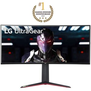 LG 34GN850-B 34 Inch 21: 9 UltraGear Curved QHD (3440 x 1440) 1ms Nano IPS Gaming Monitor with 144Hz and G-SYNC Compatibility - Black