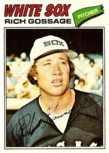 1977 topps #319 goose gossage - nm