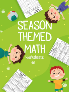 season themed math worksheets