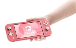 nintendo switch lite - coral