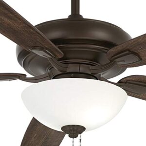 MINKA-AIRE F552L-ORB Watt 60 Inch LED Energy Star Rated Ceiling Fan with DC Motor and 4 Speed Pull Chain in Oil Rubbed Bronze Finish