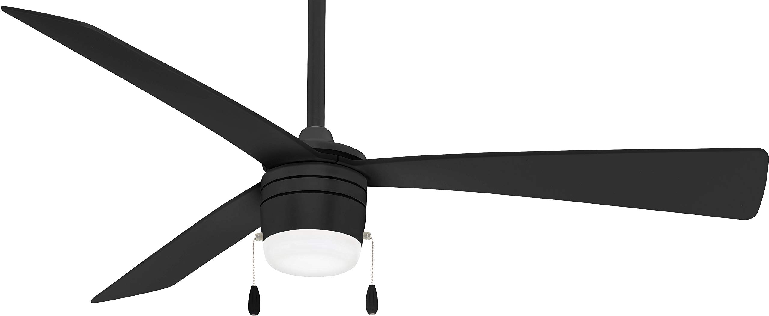 MINKA-AIRE F676L-CL Vital 44 Inch Pull Chain Ceiling Fan with Integrated 16W LED Light in Coal Finish