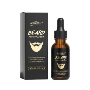 pop modern.c beard growth oil with biotin caffeine for men beard growth serum stimulate beard growth promote hair regrowth facial hair treatment full longer masculine thick male beard gift