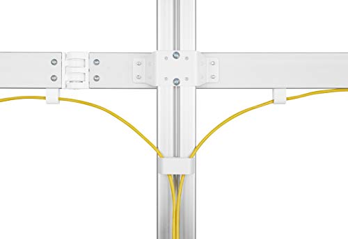 TechOrbits Hex Monitor Stand - Six Screens Heavy Duty Aluminum Monitor Arms - 6 Monitor Premium Mount