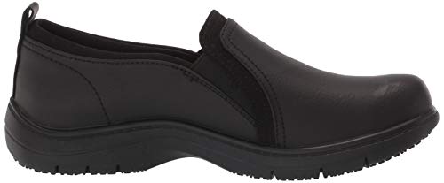 Dr. Scholl's Shoes Women's Just Start Slip-Resistant Slip On, Black, 8 Wide