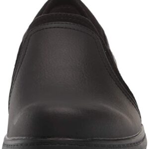 Dr. Scholl's Shoes Women's Just Start Slip-Resistant Slip On, Black, 8 Wide