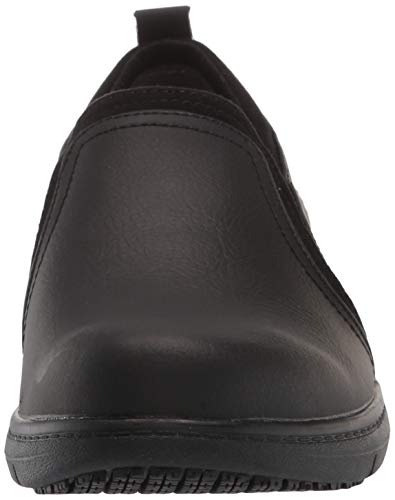 Dr. Scholl's Shoes Women's Just Start Slip-Resistant Slip On, Black, 8 Wide