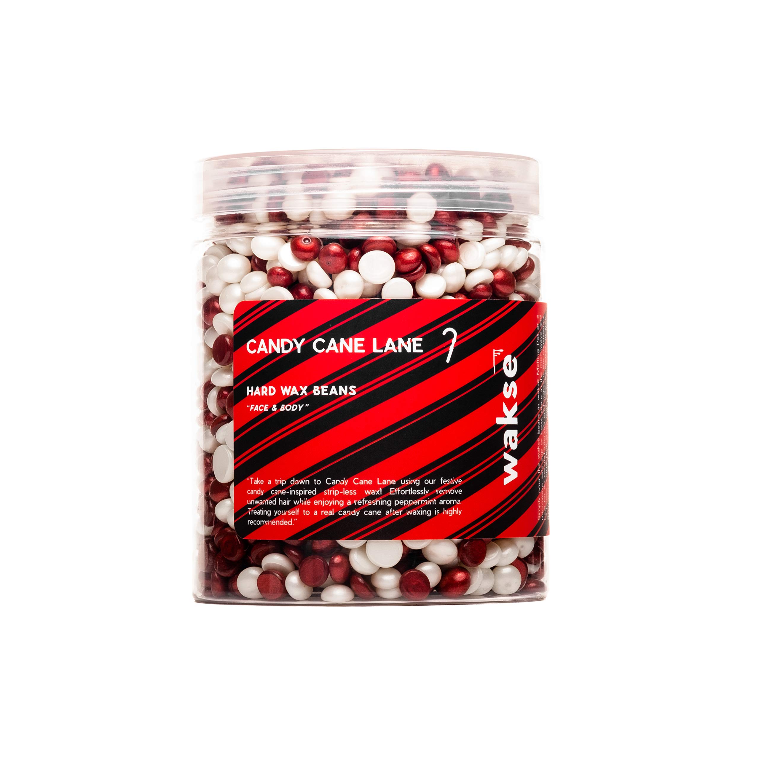 wakse Mini Candy Cane Lane Hard Wax Beans (4.8 oz)