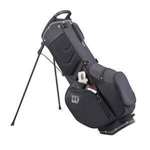 WILSON Staff Feather Carry Golf Bag - Black/White