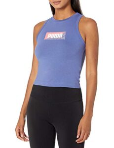 puma women's summer tank, marlin, xl