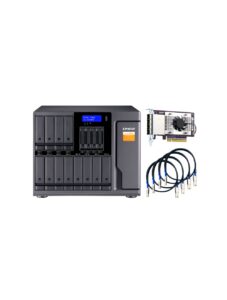 qnap tl-d1600s 16 bay sata 6gbps jbod storage enclosure.pcie sata interface card (qxp-1600es) included