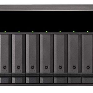 QNAP TL-D800C 8 Bay Desktop JBOD Storage Enclosure with USB 3.2 Gen 2 Type-C Connectivity