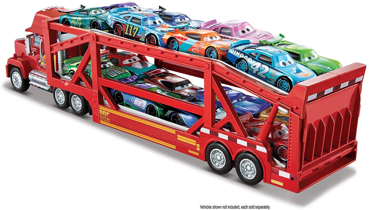 Disney Cars Toys Pixar Cars Mack Transporter Playset