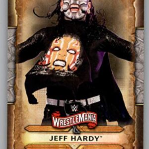 2020 Topps WWE Road to WrestleMania Roster #WM-27 Jeff Hardy Wrestling Trading Card