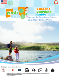 grade 5: math: patterns & the coordinate plane: l7: graphing points on coordinate plane5.g.a.1&2