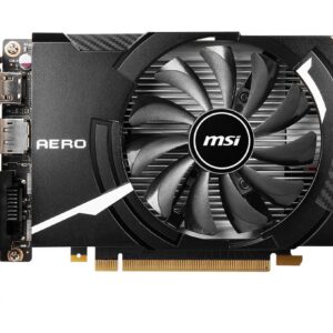 MSI Gaming GeForce GTX 1650 128-Bit HDMI/DP/DVI 4GB GDRR6 HDCP Support DirectX 12 VR Ready OC ITX Graphics Card (GTX 1650 D6 AERO ITX OC)