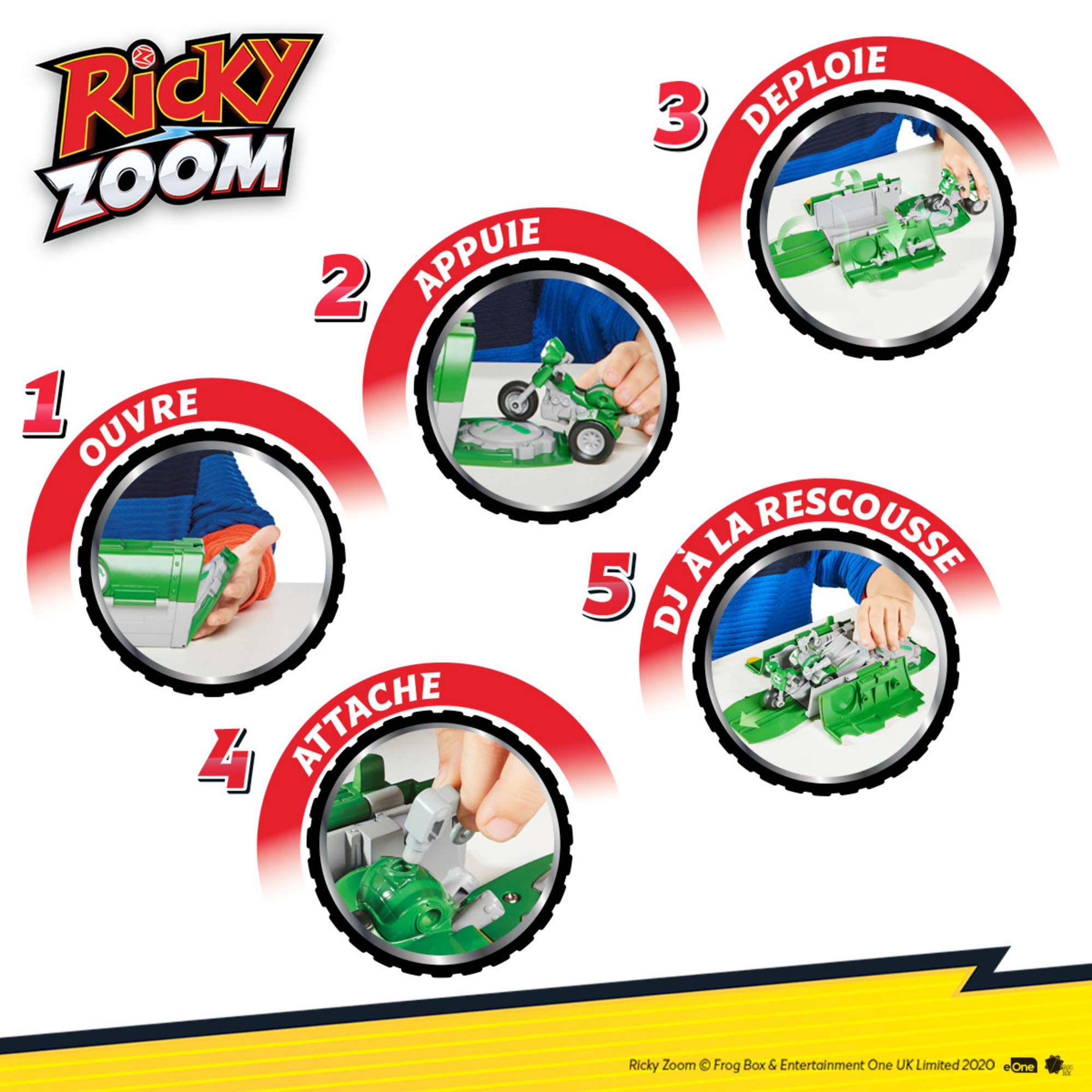 Ricky Zoom T20034 DJ Pop & Go Playset