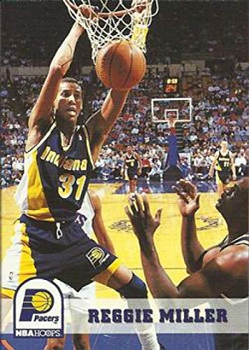 1993-94 NBA Hoops Series 1#87 Reggie Miller Indiana Pacers Official NBA Properties Basketball Trading Card