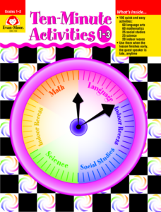 ten-minute activities, grades 1-3 - teacher reproducibles, e-book