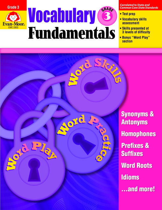 Vocabulary Fundamentals, Grade 3 - Teacher Reproducibles, E-book